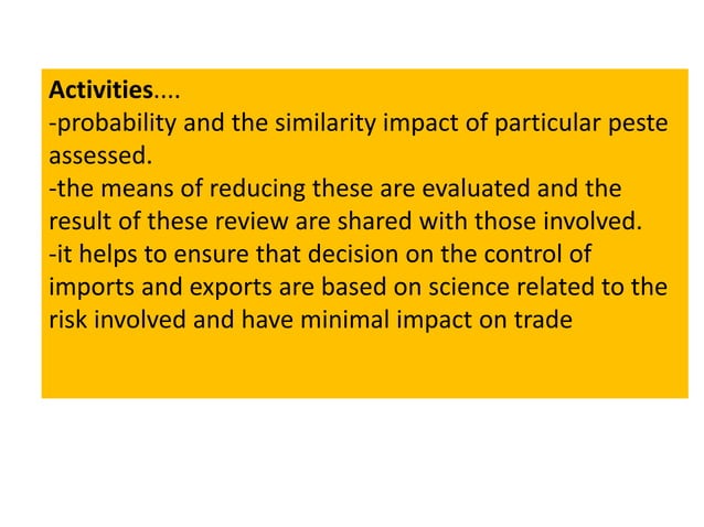 Pest risk analysis and detection and diagnosis. ppt.pptx | Gardening ...