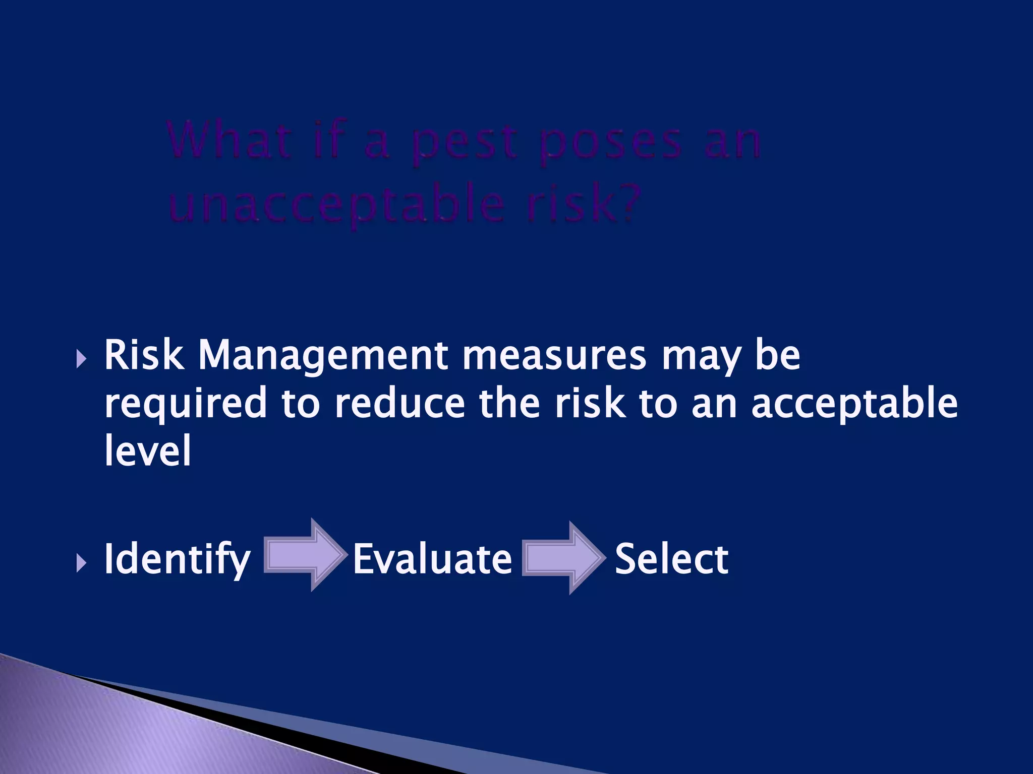 Pest risk analysis (pra) | PPTX
