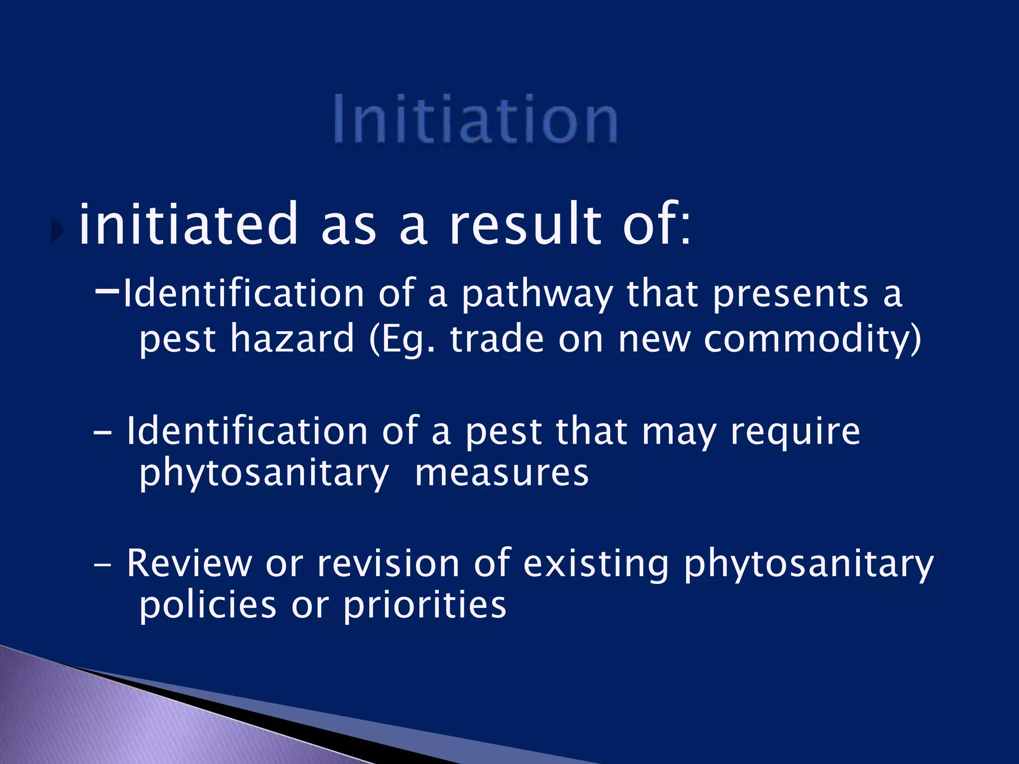 Pest risk analysis (pra) | PPTX