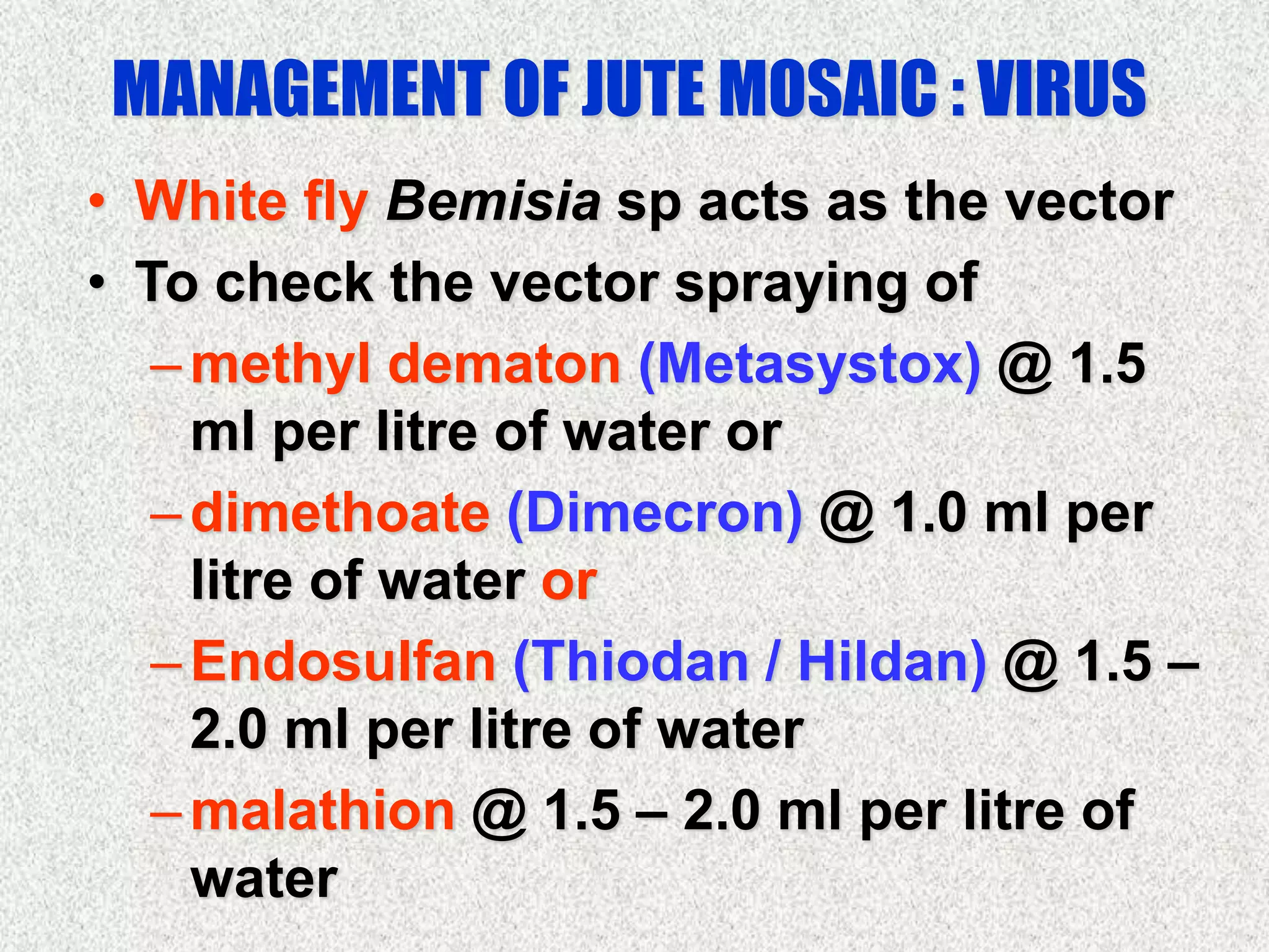 PESTS AND DISEASES OF JUTE.ppt