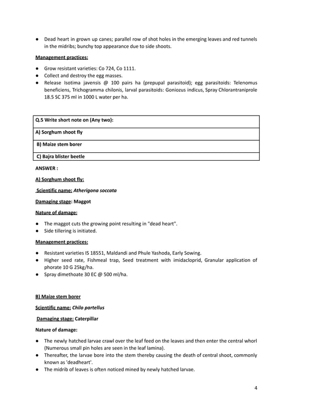 Pests Of Crops And Stored Grain And Their Management-I.pdf | Gardening | Home & Garden