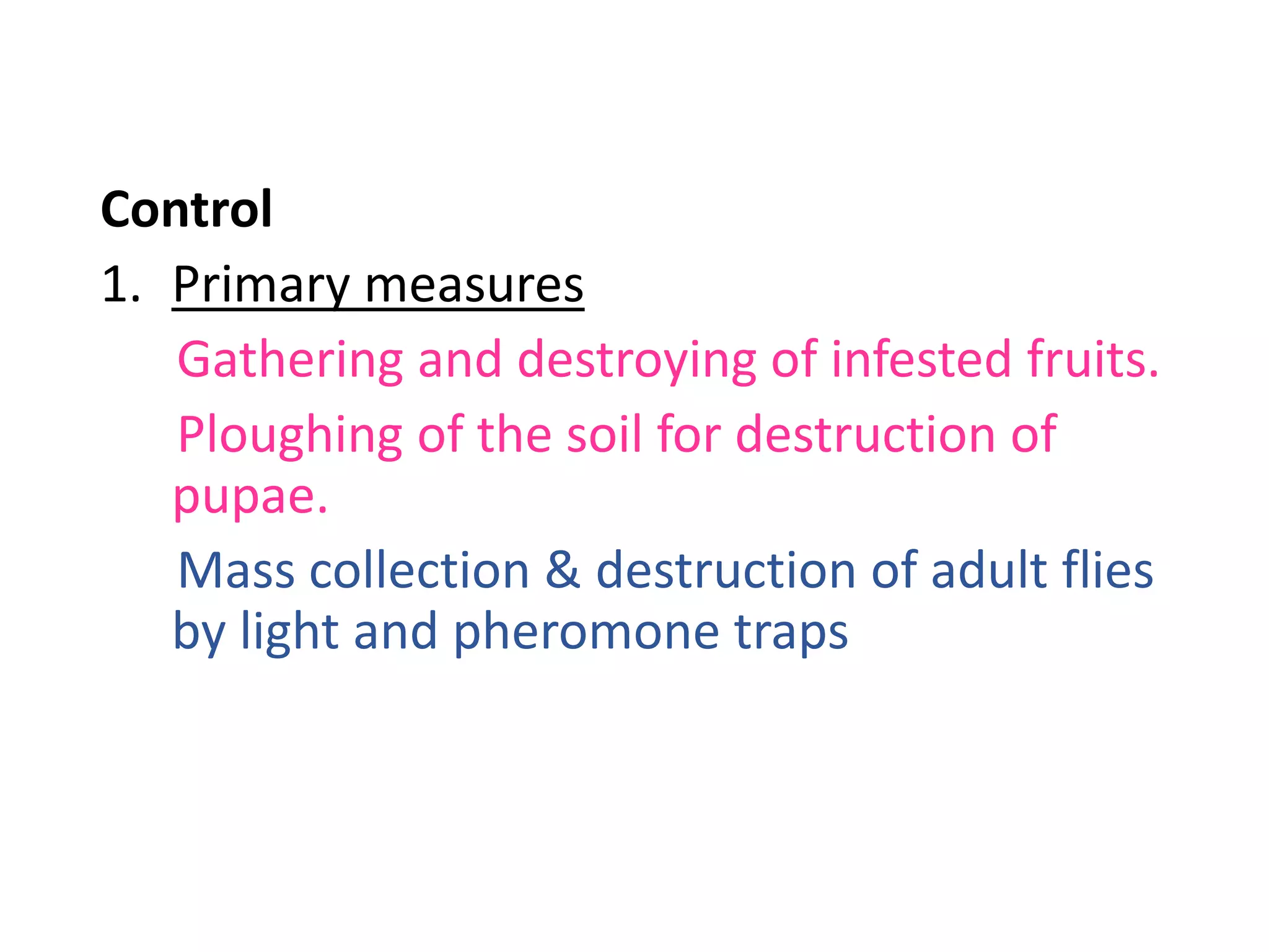 Pests of fruit crops | PPTX