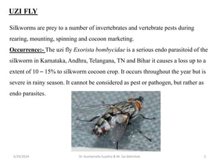 Pests & Predators which harm Silkworm growth | PPTX