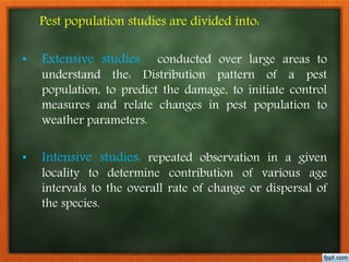 Pest surveillence and monitoring satyasri | PPTX