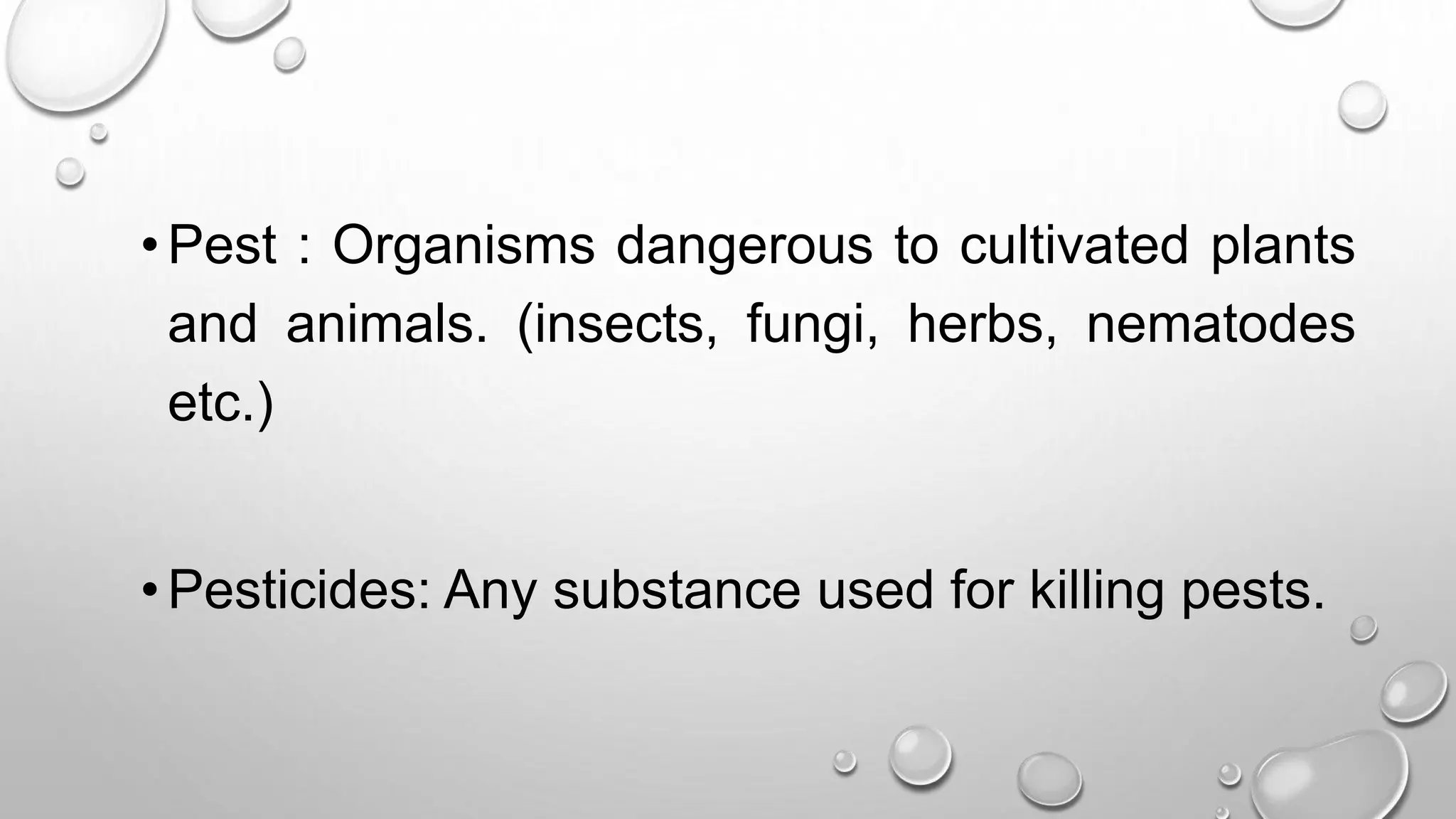 Pesticide Hazard Assessment | PPTX