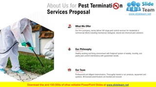 Pest Termination Services Proposal PowerPoint Presentation Slides | PPT