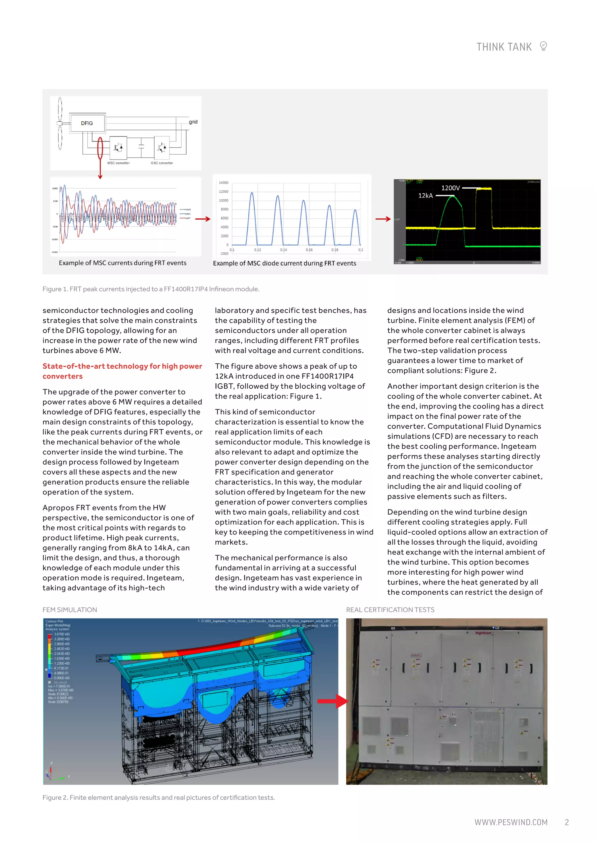 Pes Wind Magazine New Generation Dfig Power Converters For 6 8 Mw Wind Turbines Pdf