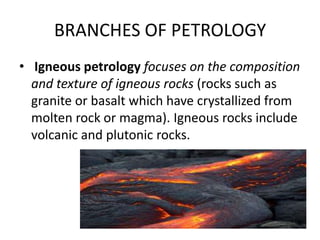 Petrology | PPTX