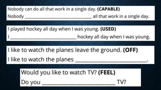 PET - speaking practice, vocabulary and grammar | PPT