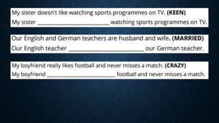 PET - speaking practice, vocabulary and grammar | PPT