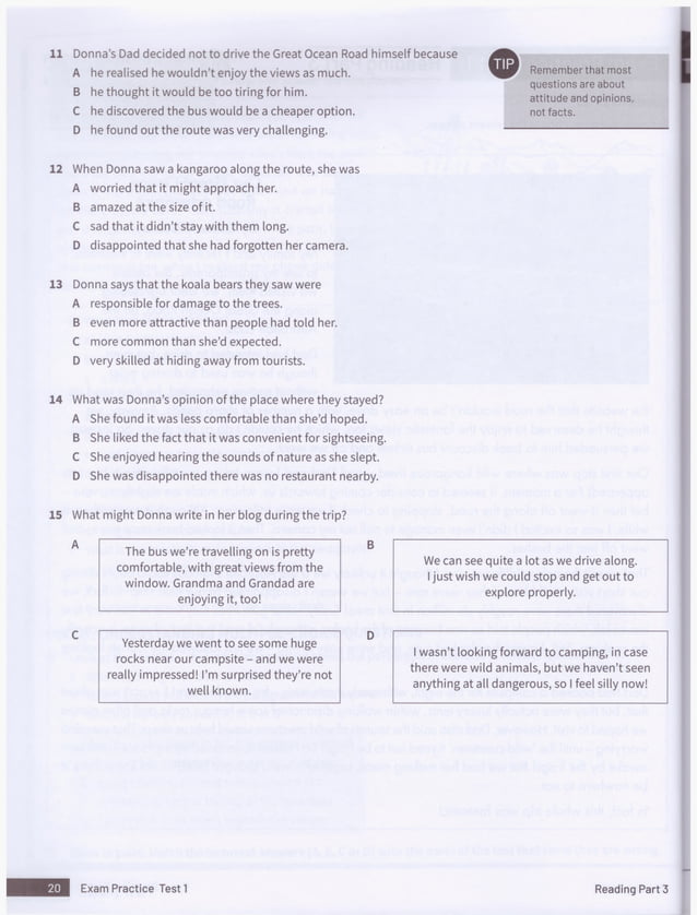 Pet b1 preliminary for schools trainer for 2020-6 tests | PDF