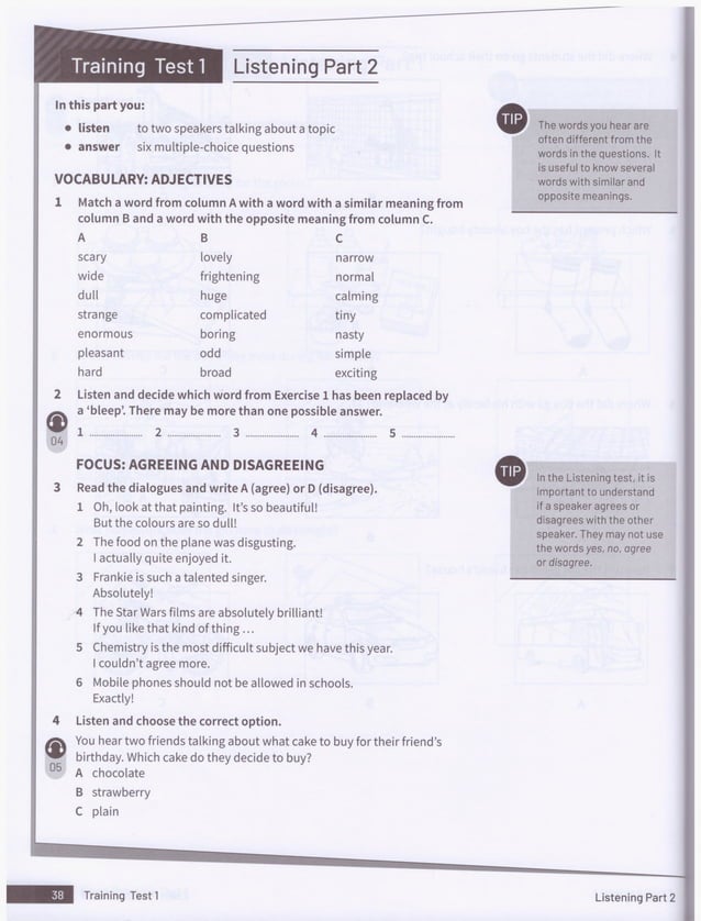 Pet b1 preliminary for schools trainer for 2020-6 tests | PDF