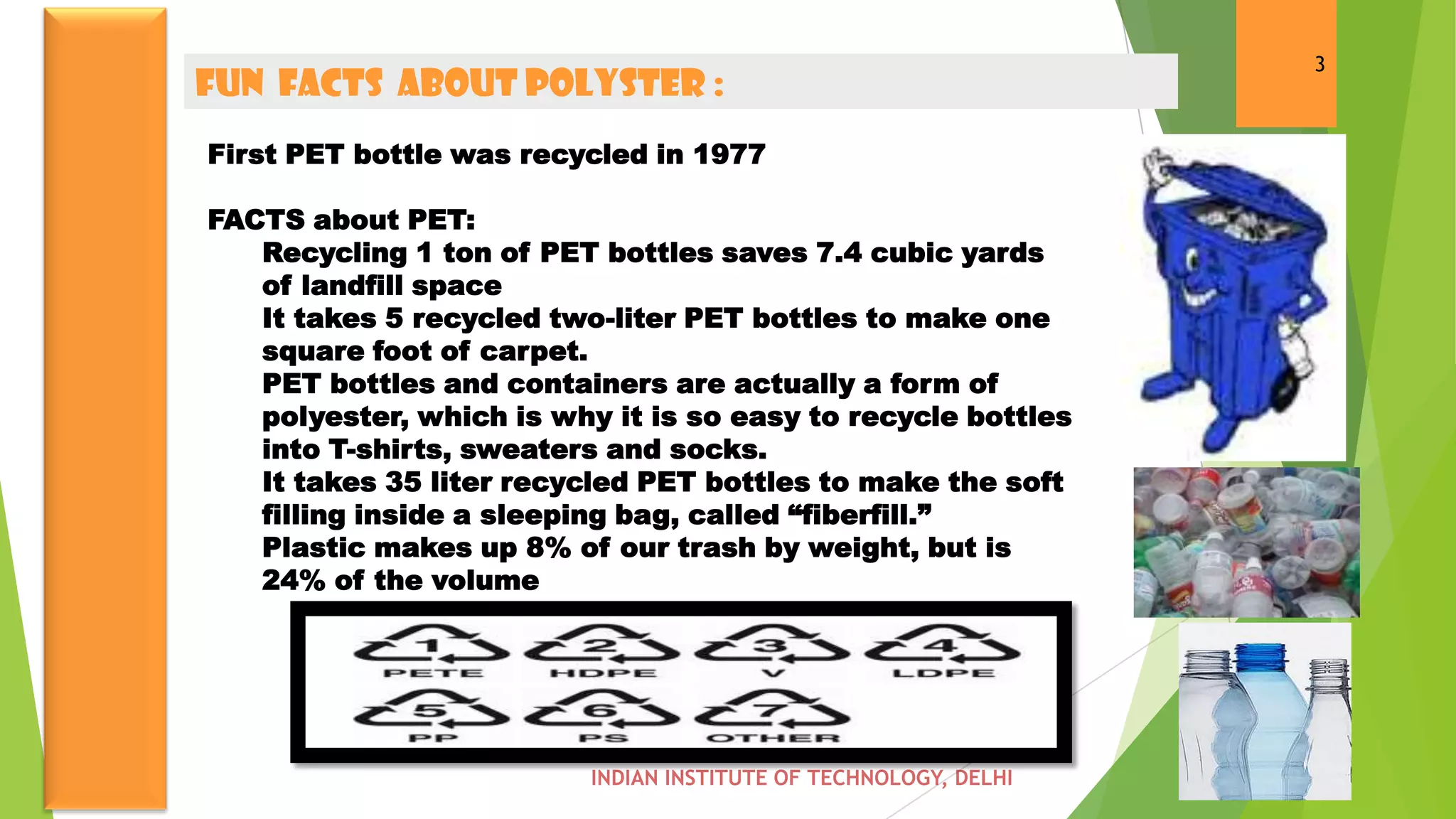 Polyester recyling | PPTX