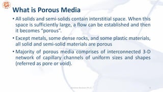 PET 307 Notes_ Fluid flow through porous medium | PDF