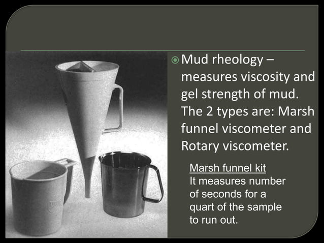 Drilling Mud Laboratory | PPTX | Chemistry | Science