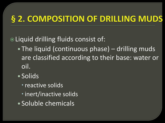 Drilling Mud Laboratory | PPTX | Chemistry | Science