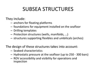 Pet 513 subsea development | PPTX