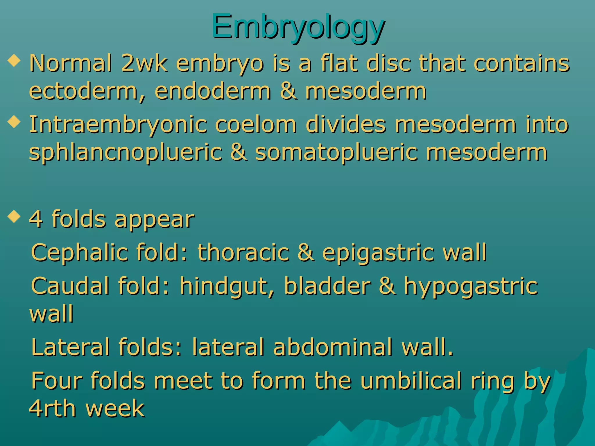 Abdominal wall defects | PPT