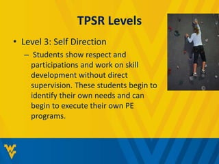 Teaching Personal and Social Responsibility: In Physical Education | PPTX