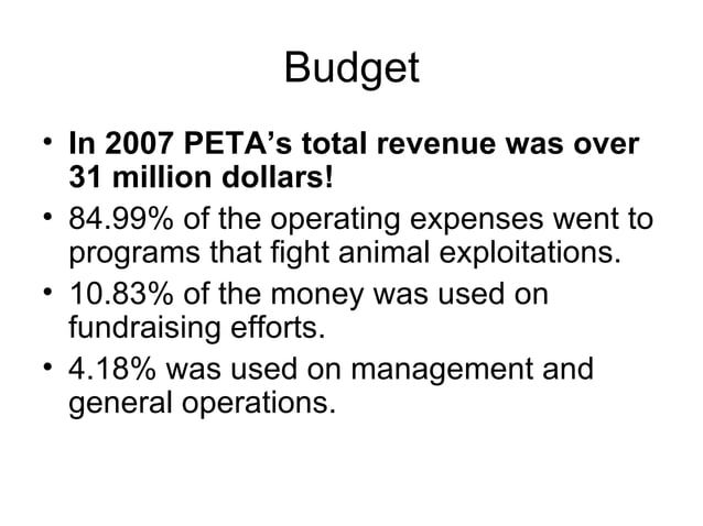 PETA | PPT
