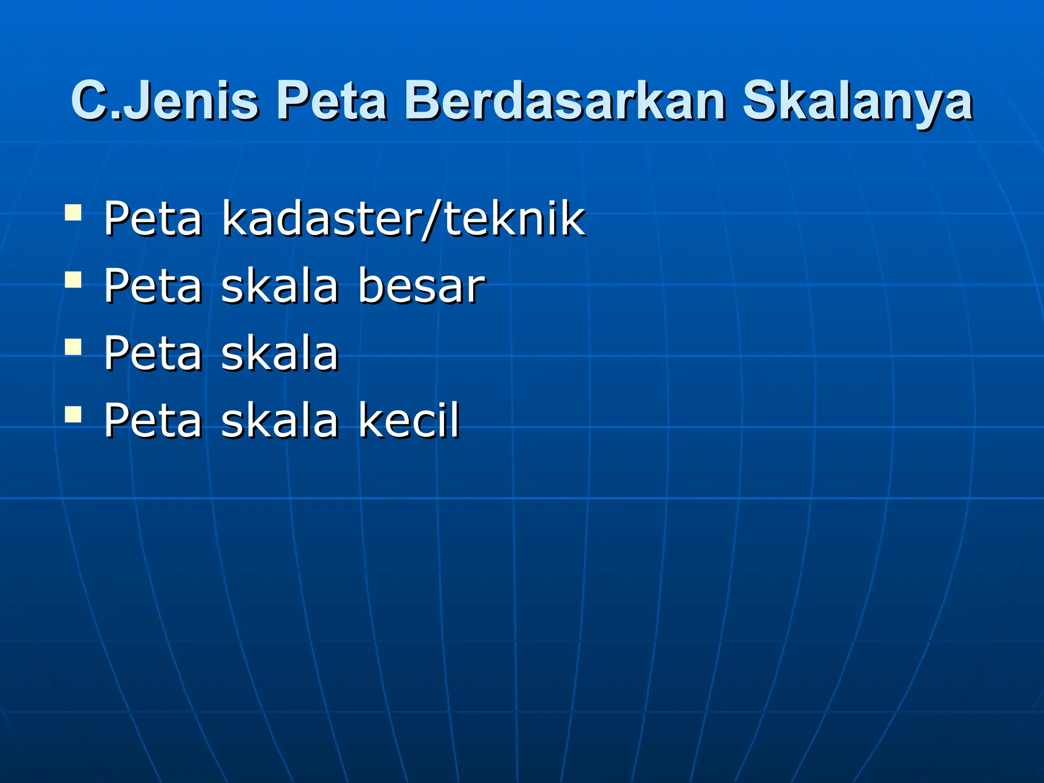 PETA.ppt untuk mahasiswa teknik sipil politeknik | PPT