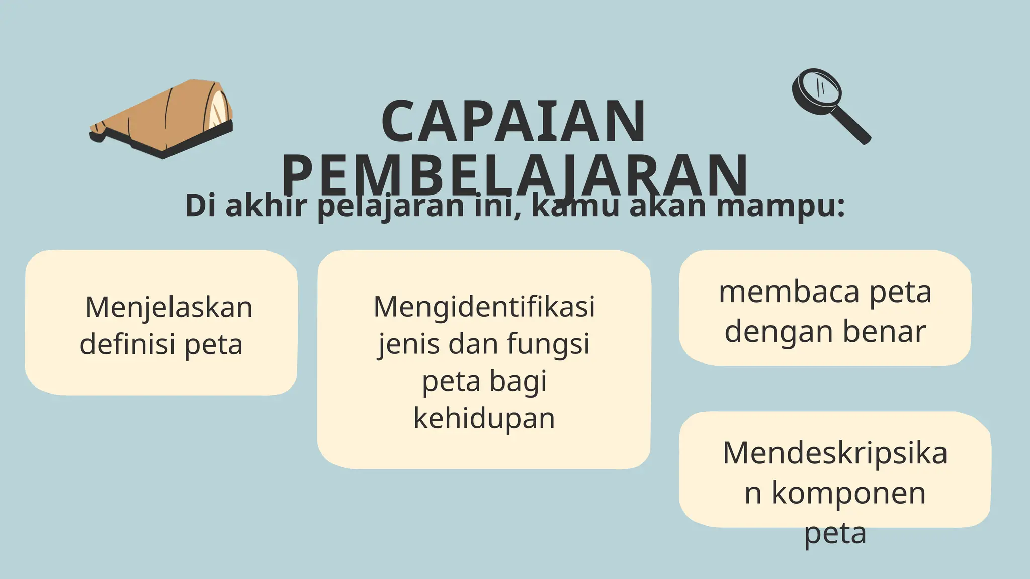materi peta kelas 10 semster 1 tentang definisi, fungsi dan komponen | PPTX