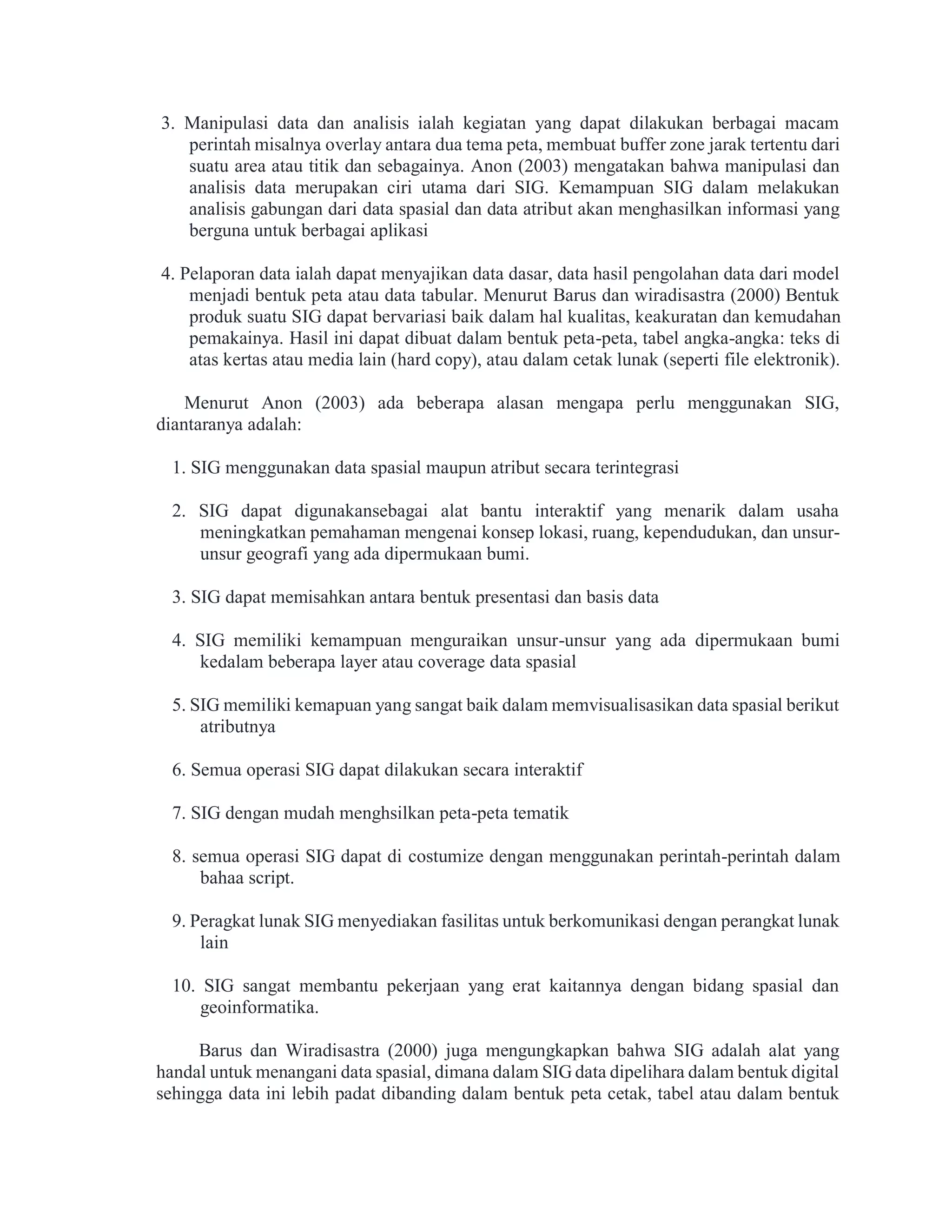 PETA, GIS, dan DATABASE SPASIAL | PDF