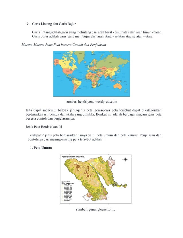 PETA, GIS, dan DATABASE SPASIAL | PDF