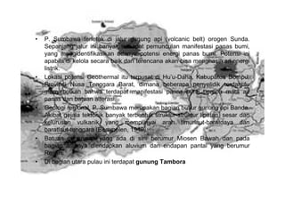 Peta Gunung Api Dan Potensi Geothermal Bali Ntb Ntt (ARMSTRONG.UNIMA) | PDF