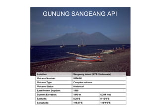 Peta Gunung Api Dan Potensi Geothermal Bali Ntb Ntt (ARMSTRONG.UNIMA) | PDF