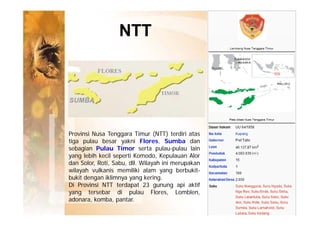 Peta Gunung Api Dan Potensi Geothermal Bali Ntb Ntt (ARMSTRONG.UNIMA) | PDF
