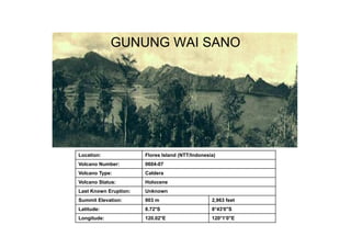 Peta Gunung Api Dan Potensi Geothermal Bali Ntb Ntt (ARMSTRONG.UNIMA) | PDF