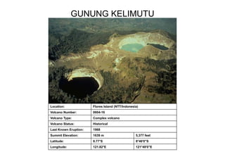 Peta Gunung Api Dan Potensi Geothermal Bali Ntb Ntt (ARMSTRONG.UNIMA) | PDF