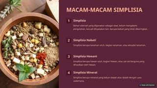 tanaman obat indonesia power point kelas xi far | PPTX