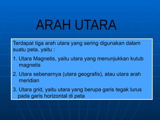 GEOGRAFI PETA - PETA DAN PEMETAAN kelas X | PPTX