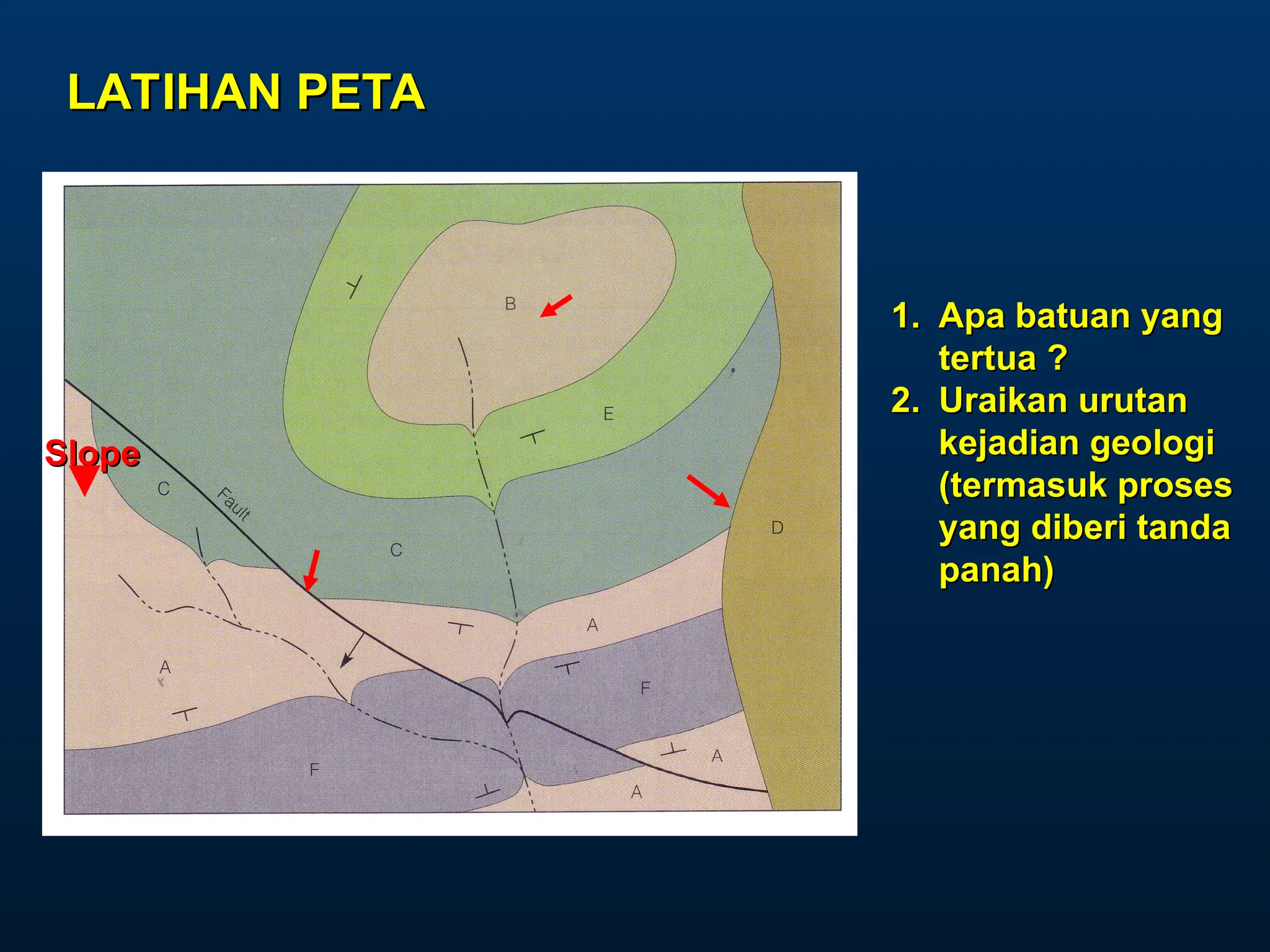 PETA - PETA GEOLOGI.ppt geografi tahunwp | PPT