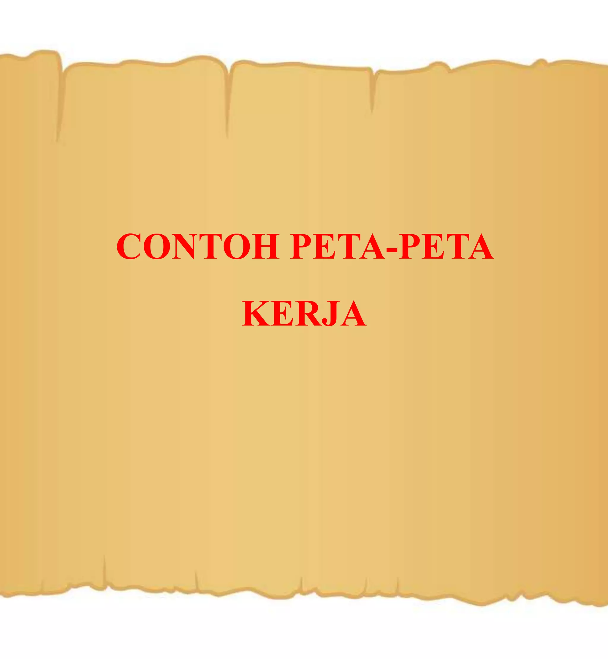 PETA - PETA KERJA (Industrial Engineering) | PPTX