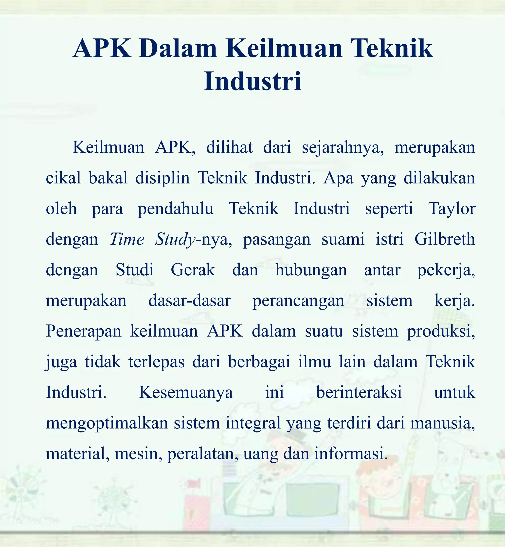 PETA - PETA KERJA (Industrial Engineering) | PPTX