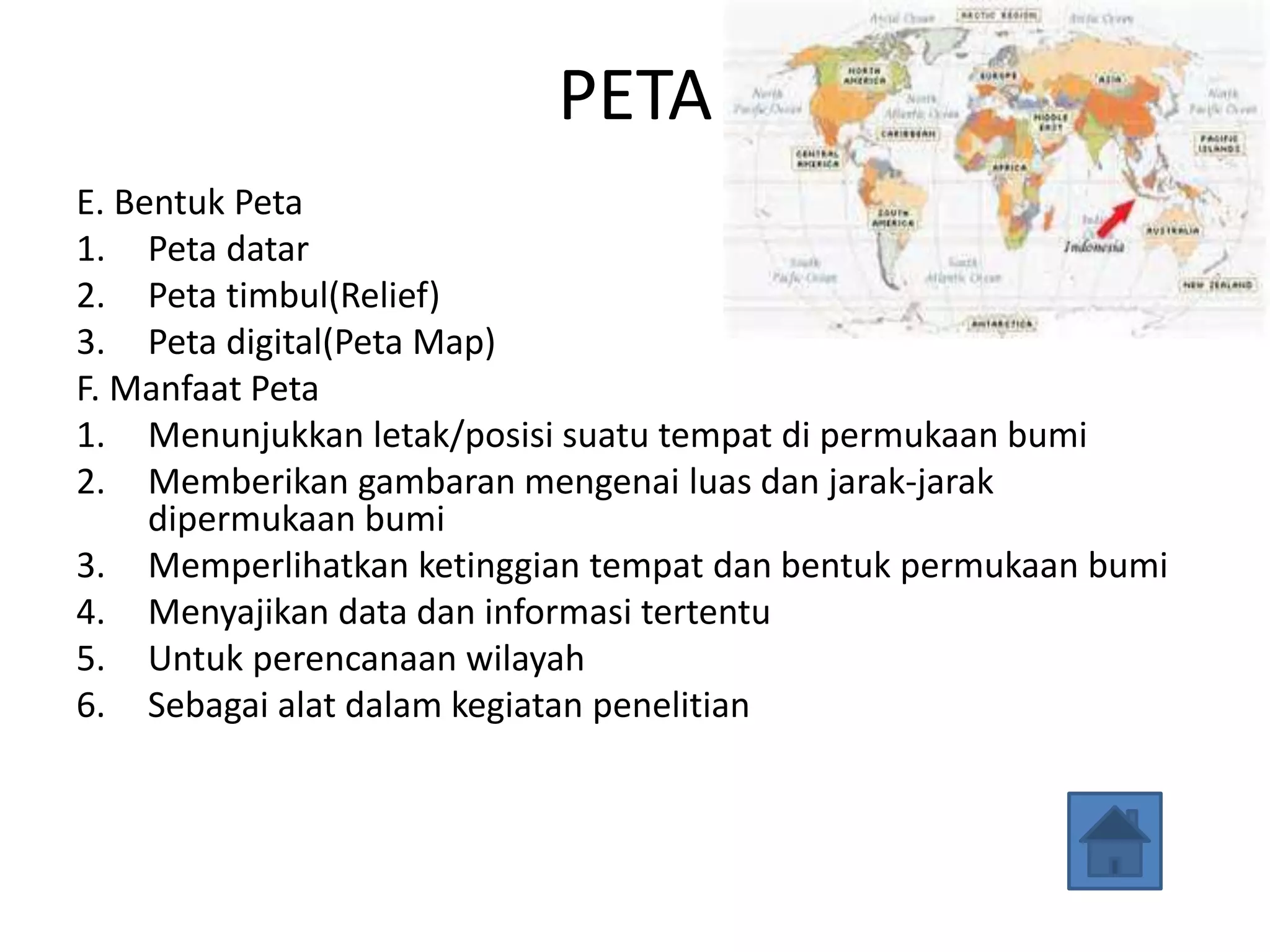 Peta, atlas, globe | PPTX