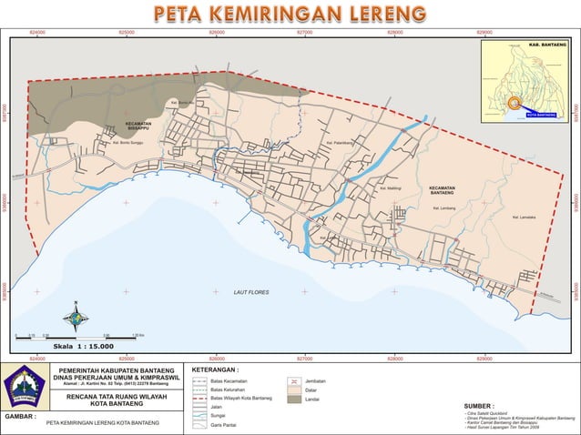 Peta bantaeng | PPT