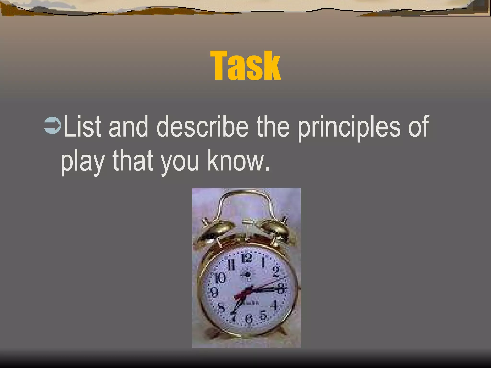 PE Tactics Structure And Principles of Play | PPT