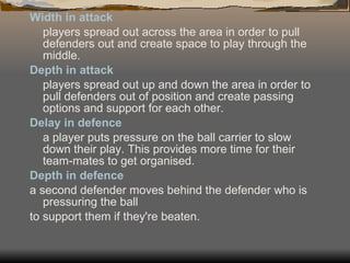 PE Tactics Structure And Principles of Play | PPT