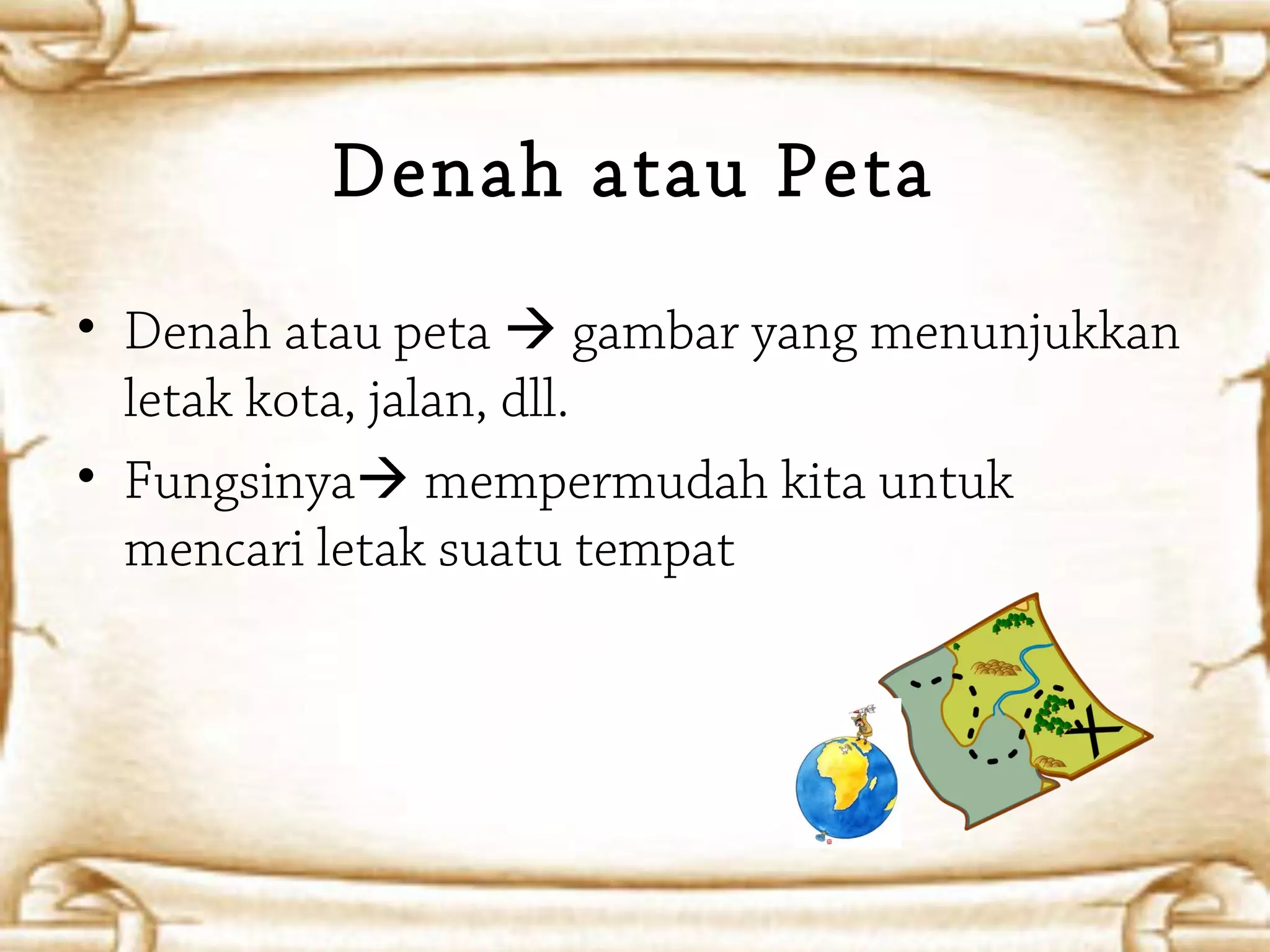 Peta dan denah | PPT