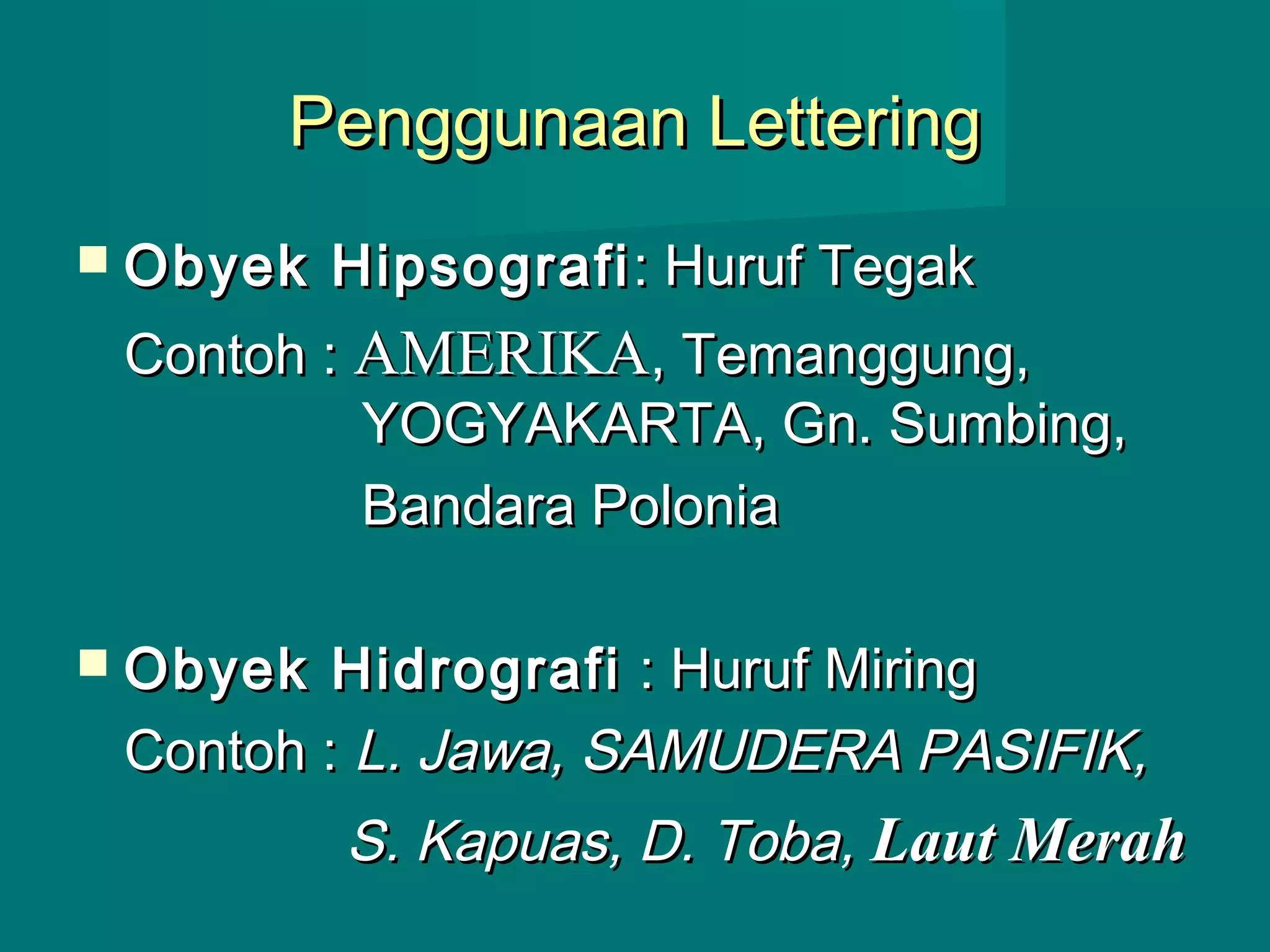 Peta dan pemetaan | PPT