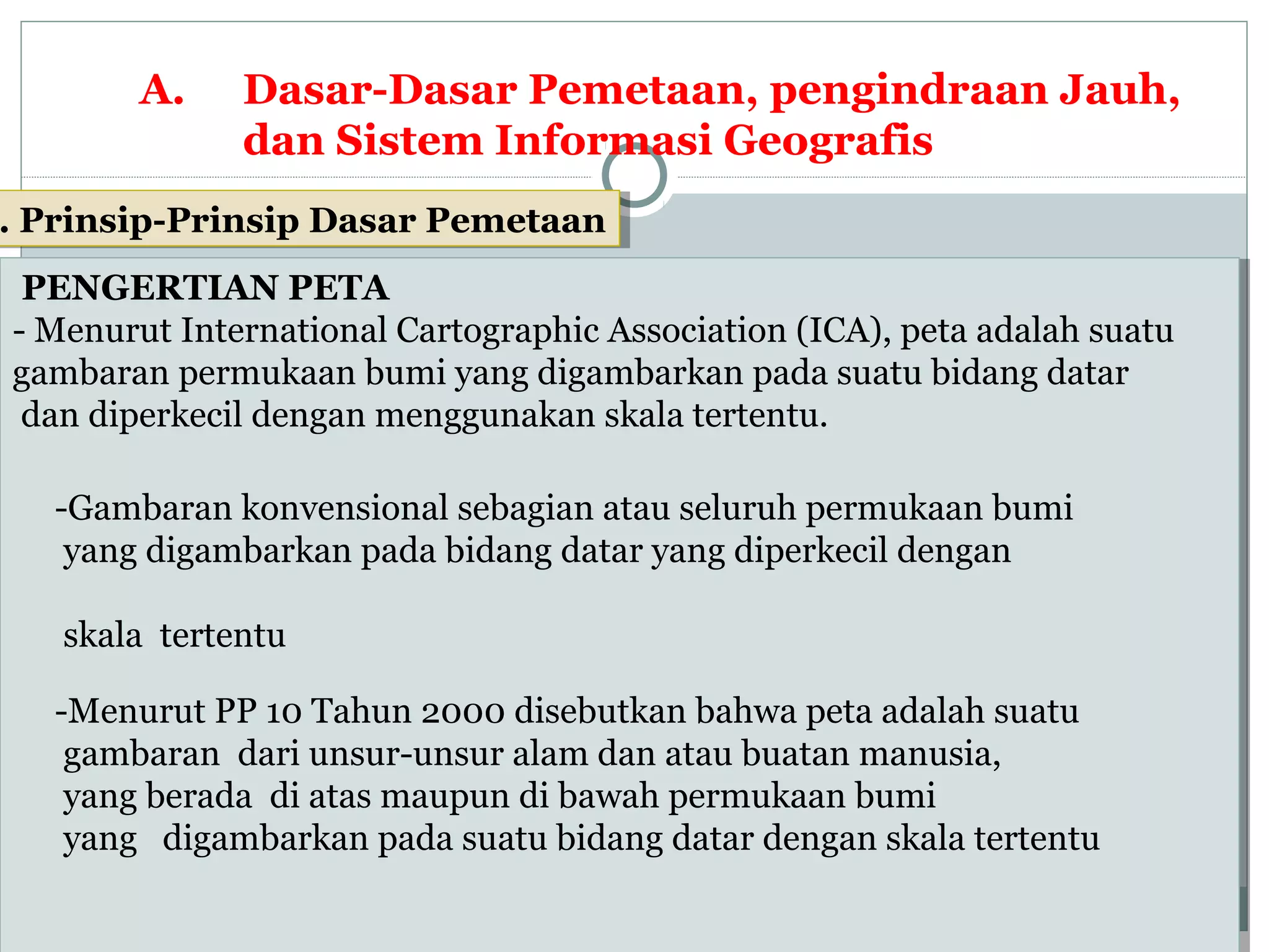 Peta dan pemetaan | PPT