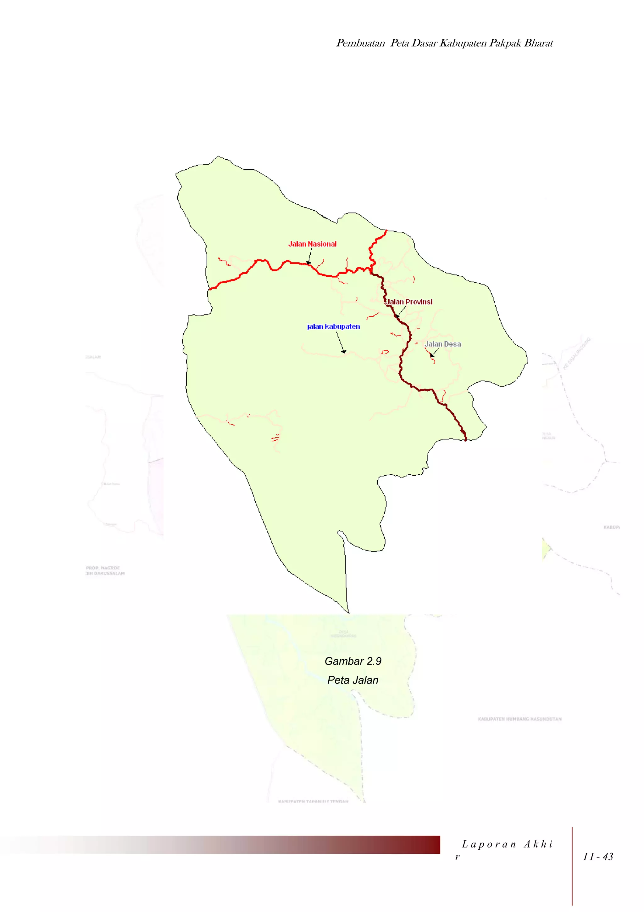 Peta Dasar Pakpak Bharat 2007 | PDF