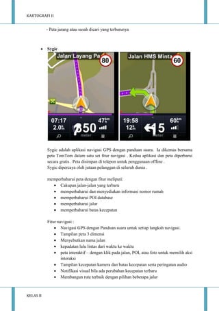 Peta elektronik navigasi darat | PDF