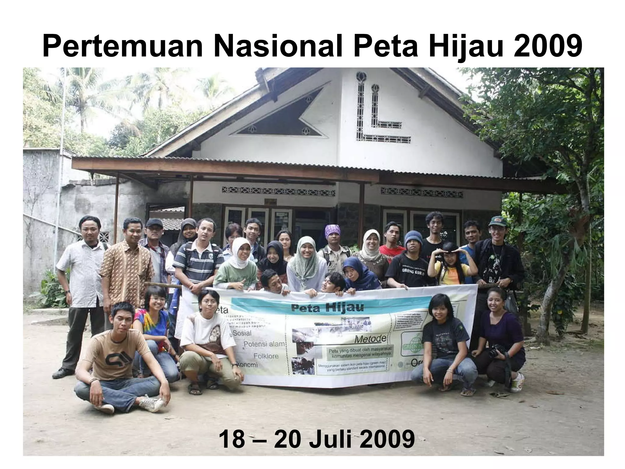 Peta Hijau Yogyakarta (2009 - 2010) | PPT
