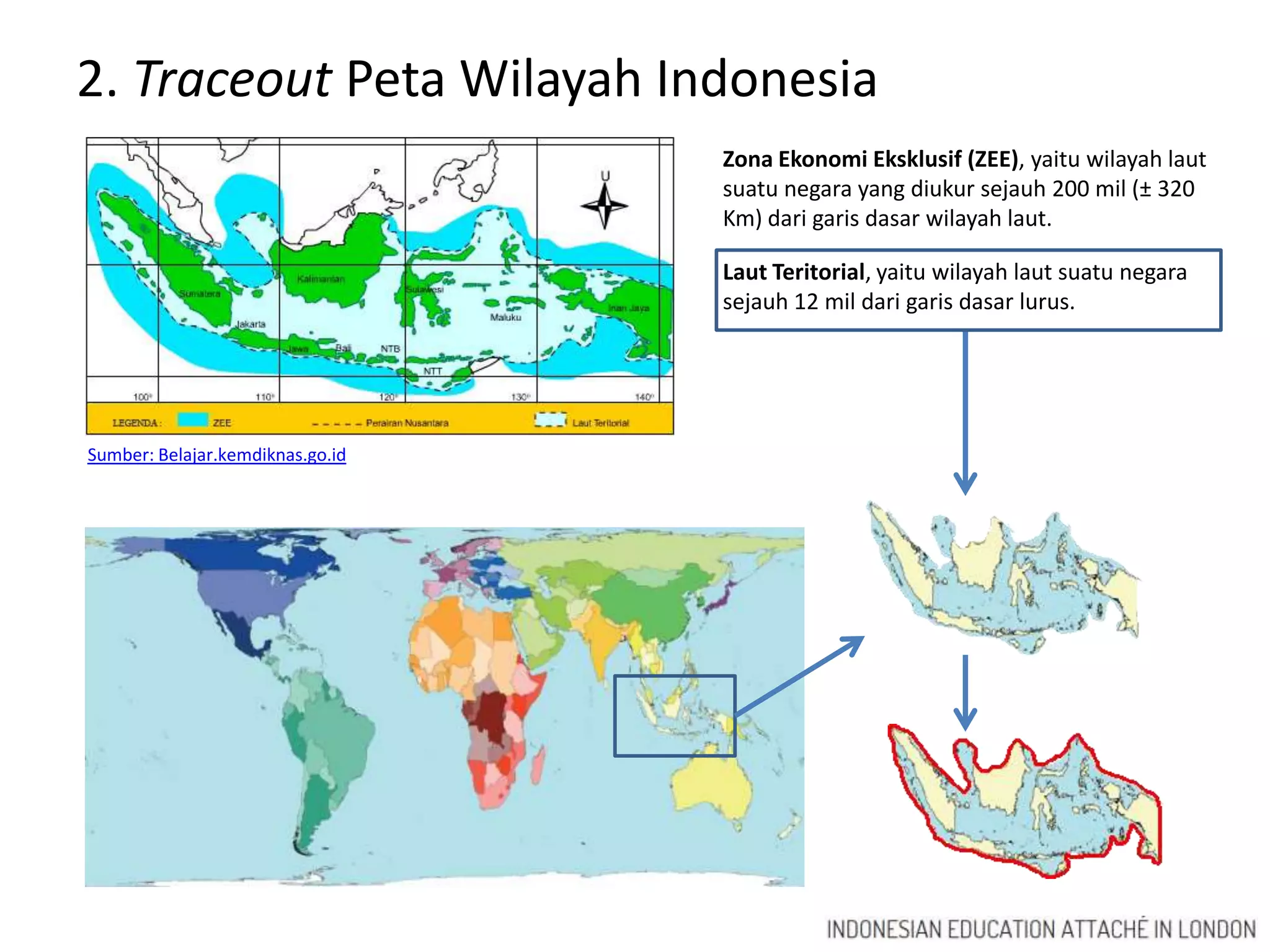 Peta Indonesia di Atas Peta Dunia_AtdikLondon | PPTX