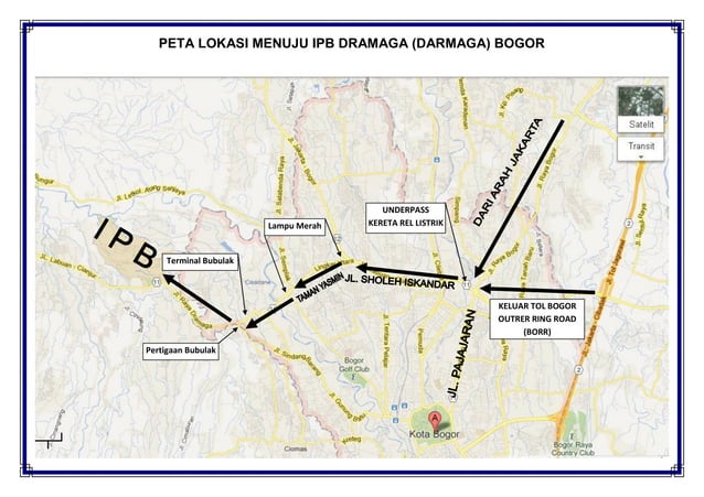 Peta ipb | PDF